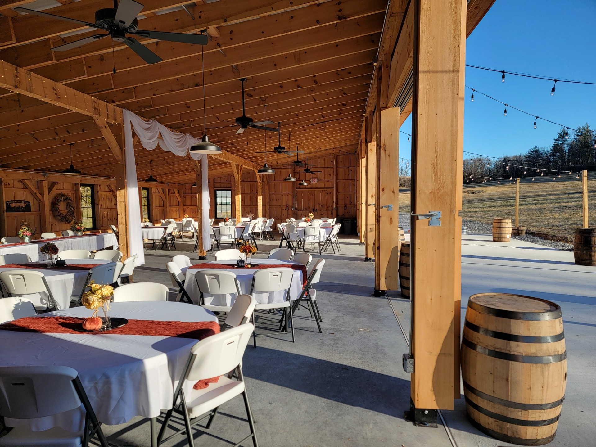 Timber Valley Farm Barn Rental – Timber Frame Barn for weddings and ...
