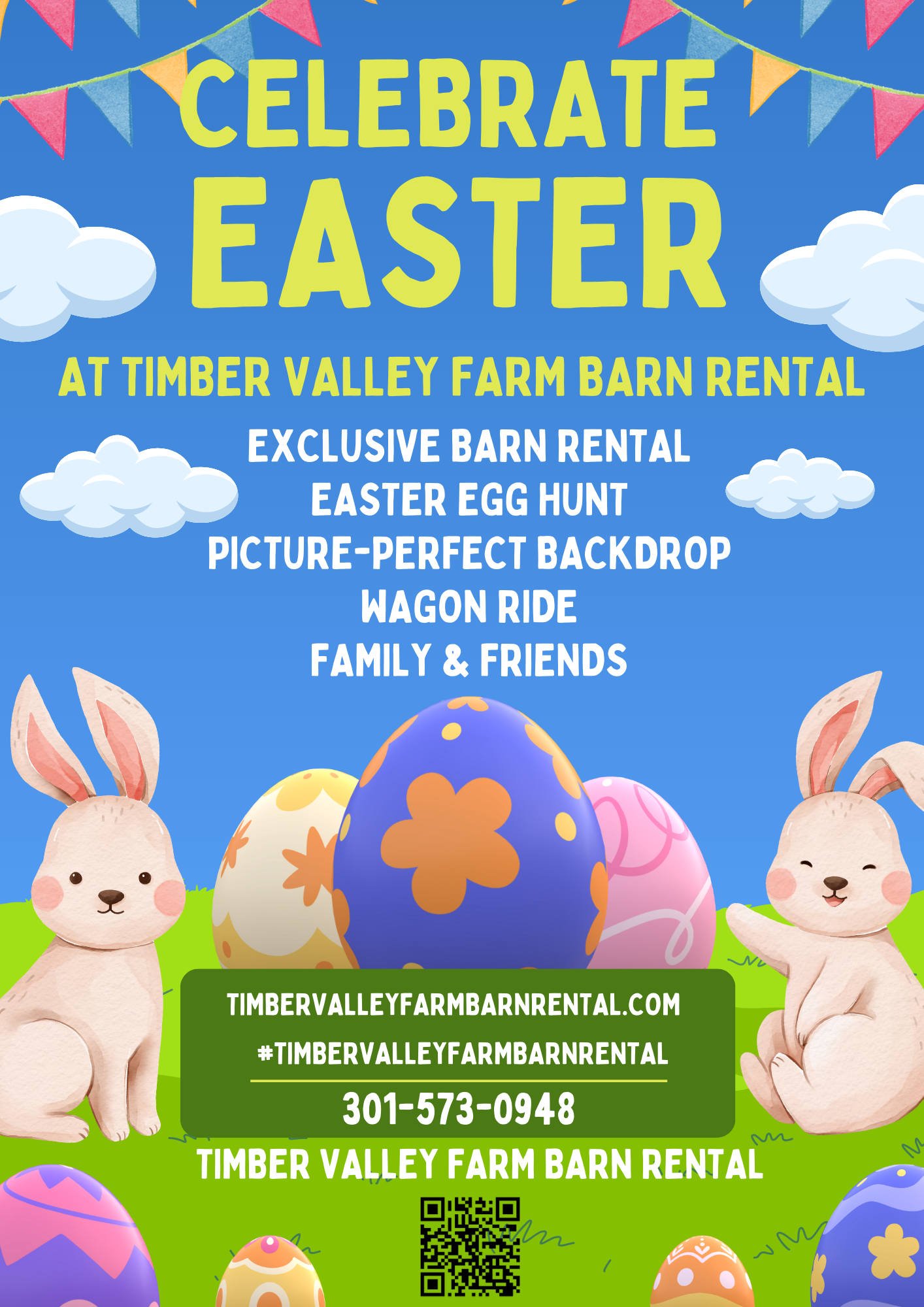 # 1 Hop Into Easter Fun! Exclusive Barn Rental for Easter at Timber ...