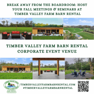 1 Awesome Break Away: Host Your Fall Corporate Event Venue at Timber ...