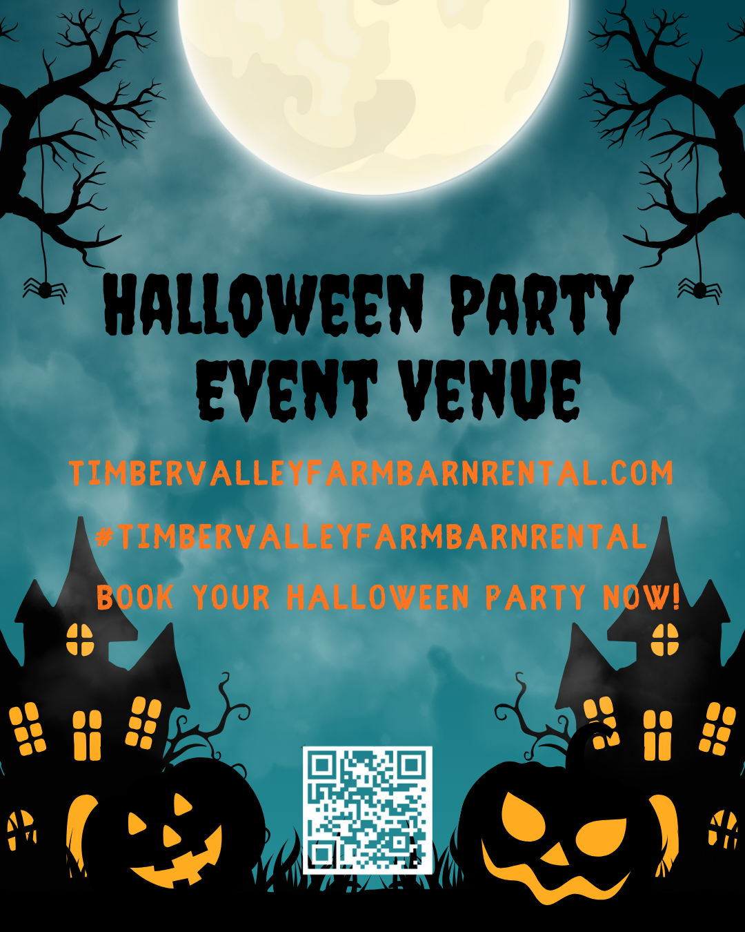1 Awesome Halloween Party Event Venue Maryland: Rustic Barn on 100 Acres